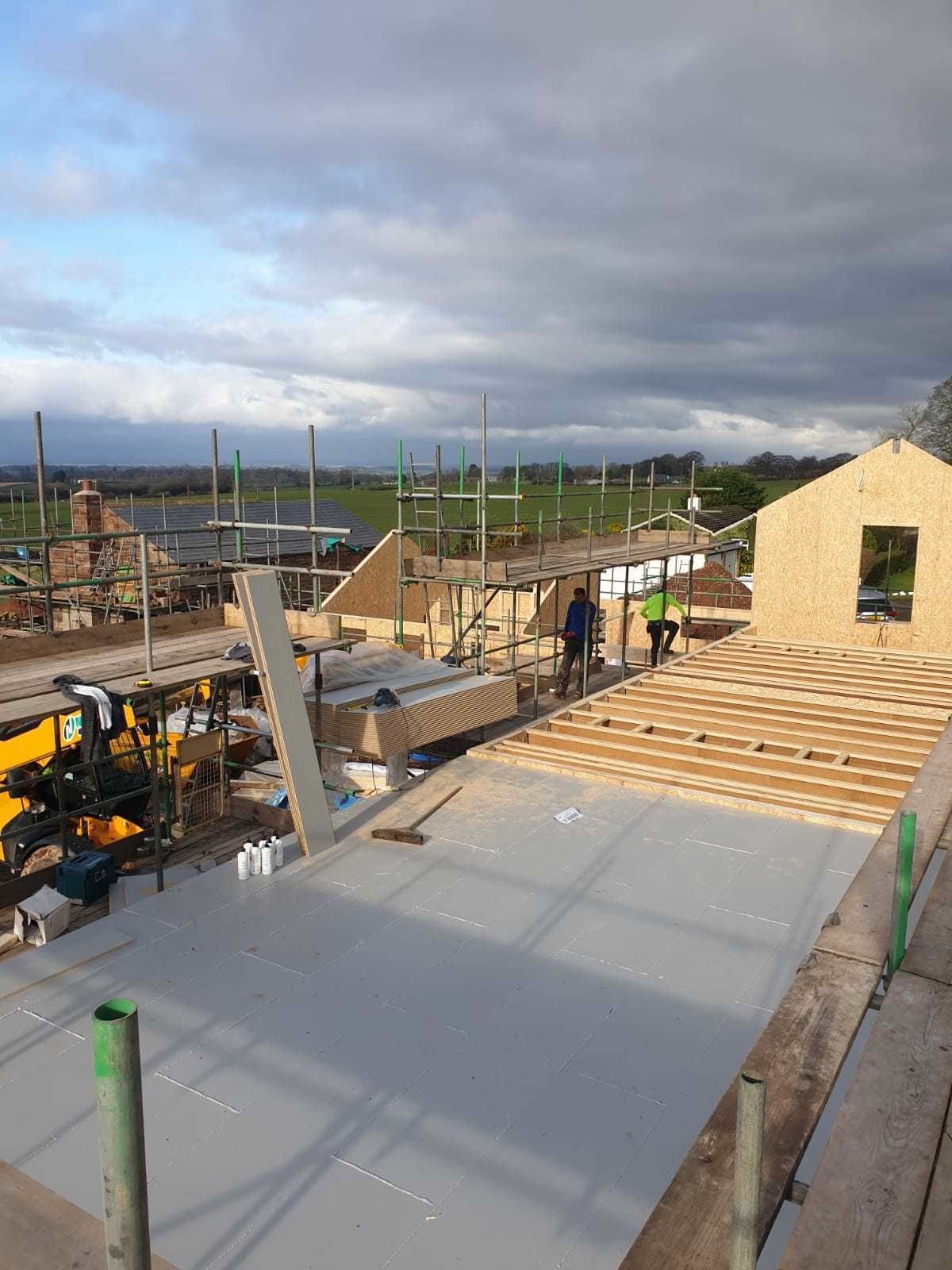 Large SIPs Extension - Brampton, Carlisle • SIPS@Clays