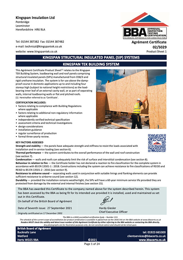 SIPs Manuals & Guides from SIPS@Clays LLP