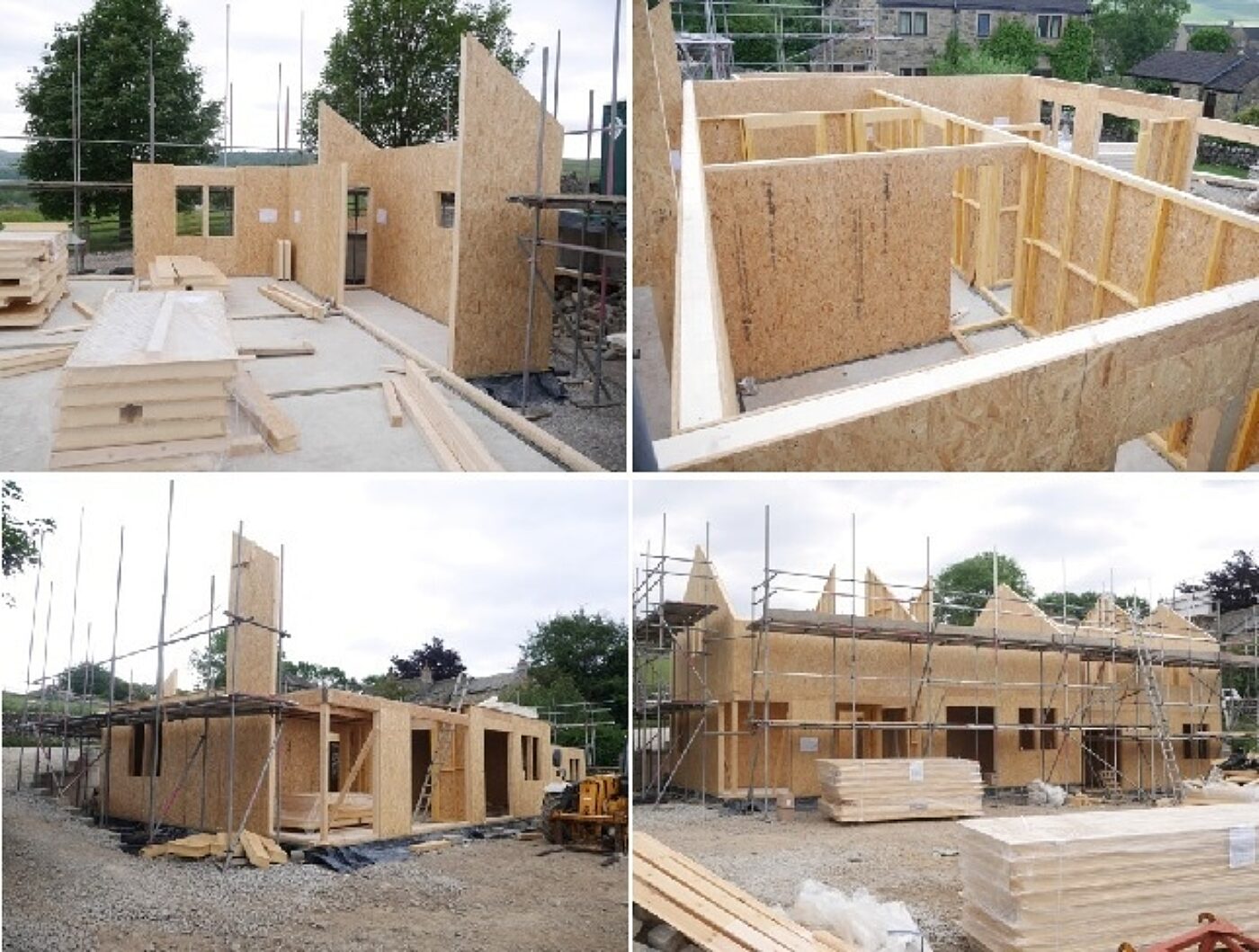 Going Green in Grassington – Fabric First – SIPS@Clays