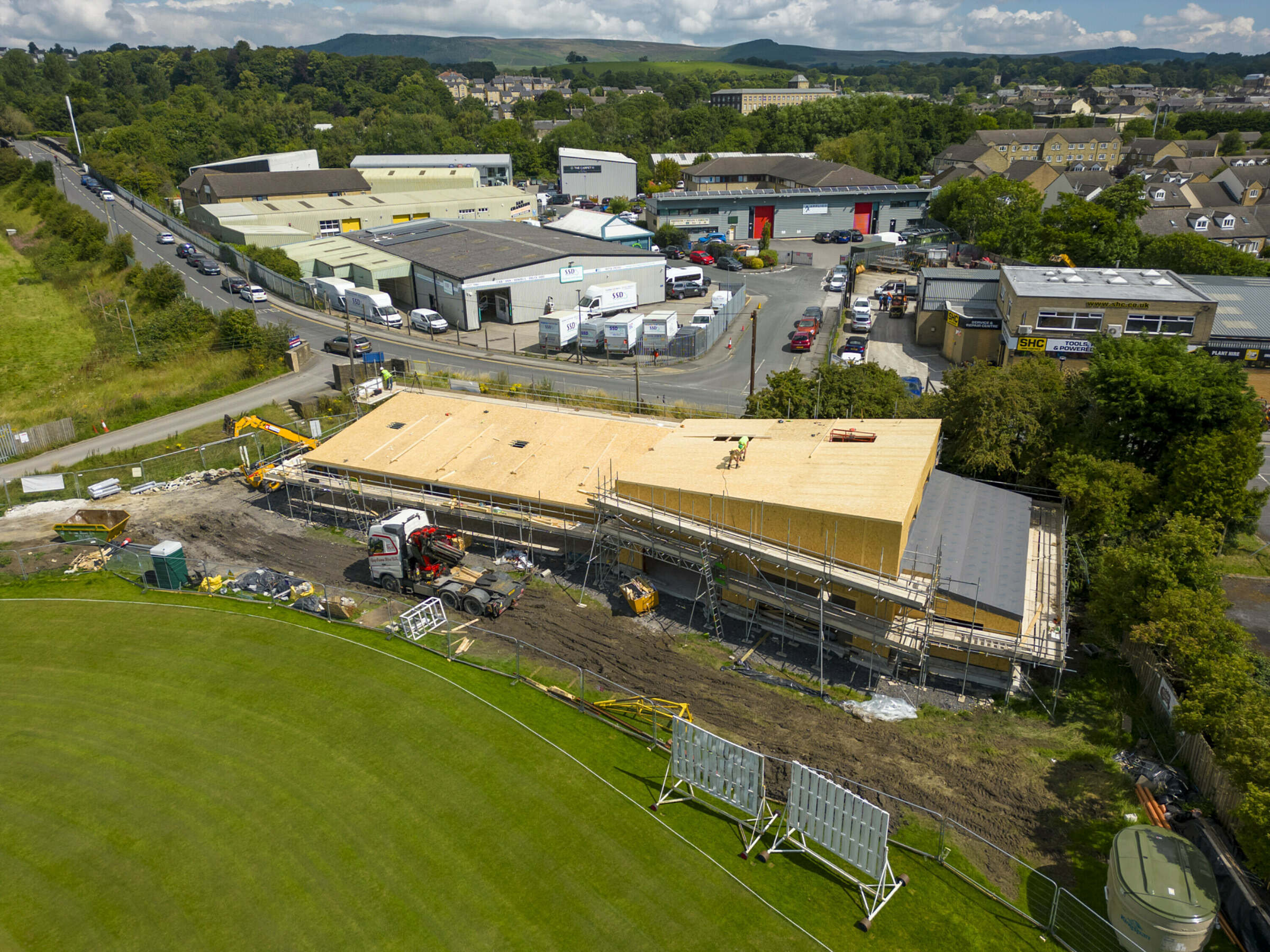 Skipton Community Sports Hub Takes Shape as SIPs… • SIPS@Clays